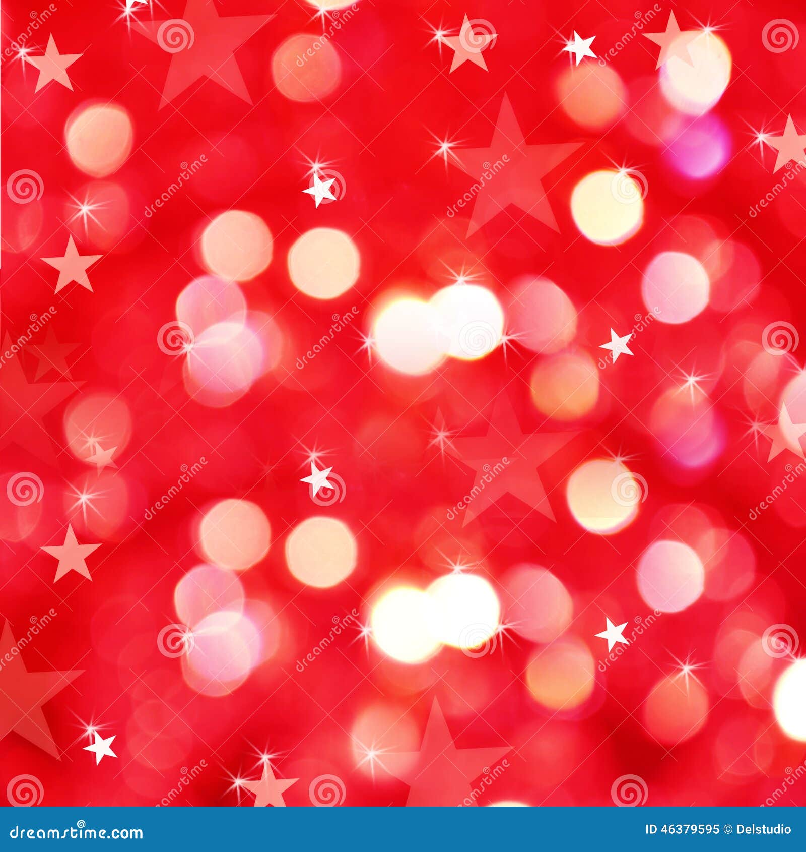 Shiny Background of Red Lights Stock Image - Image of bright, glowing ...