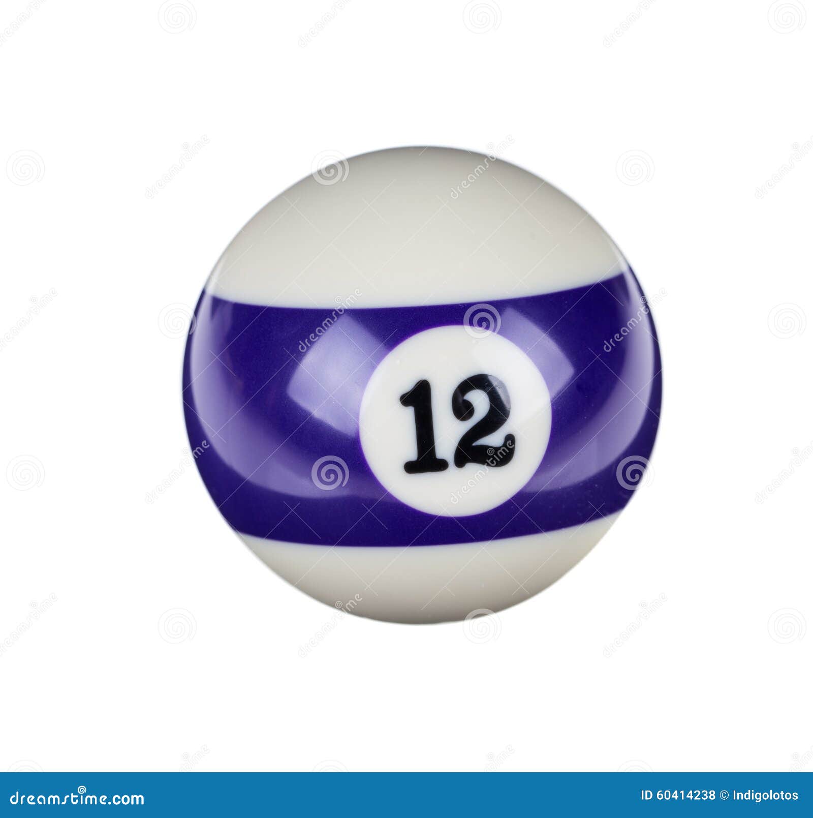 Shiny ball for billiard stock photo. Image of symbol - 60414238