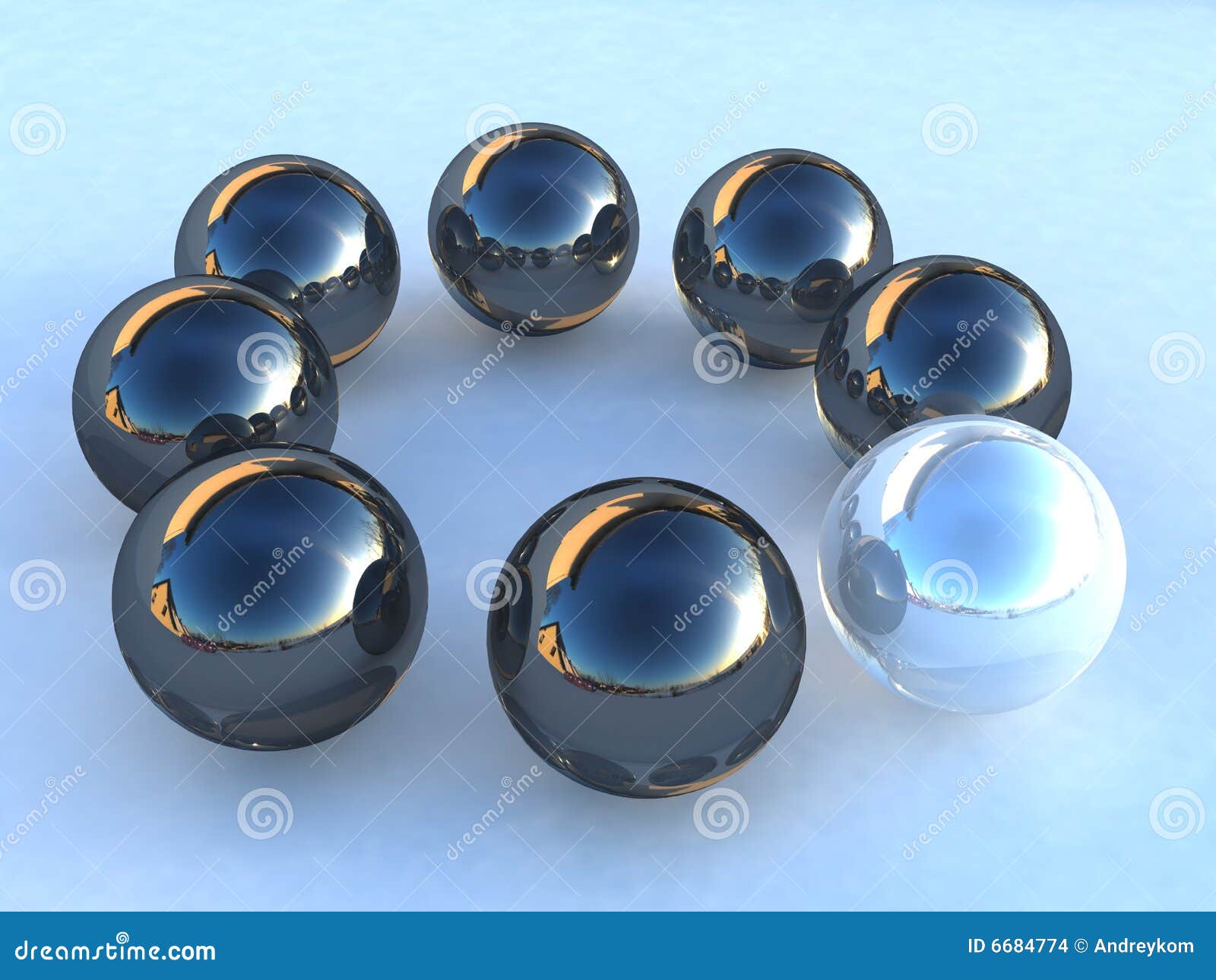Shiny Balls stock illustration. Illustration of blue, white - 6684774