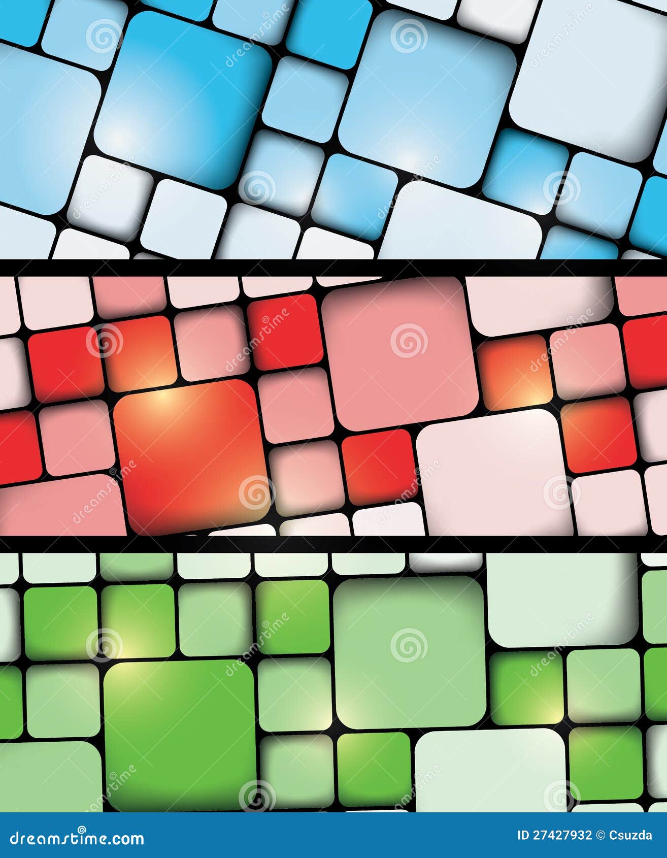 Shiny banners set stock vector. Illustration of button - 27427932