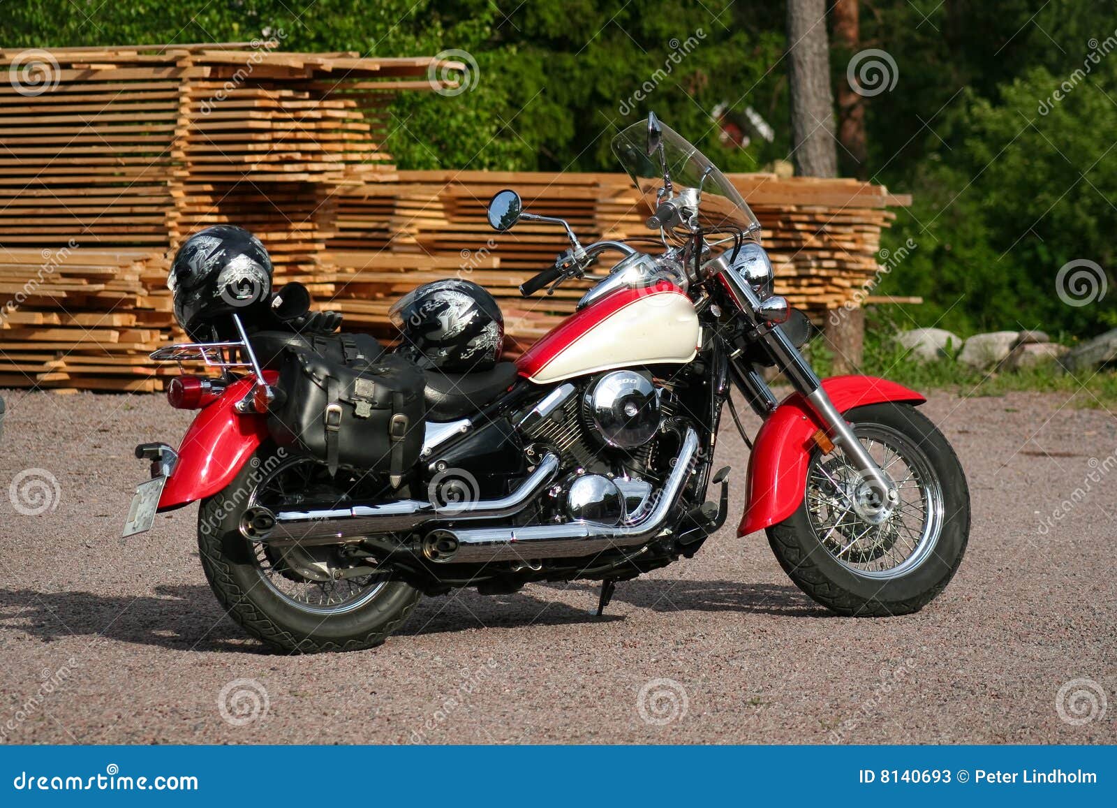 Shiny bike on gravel stock image. Image of cubic, luxury - 8140693