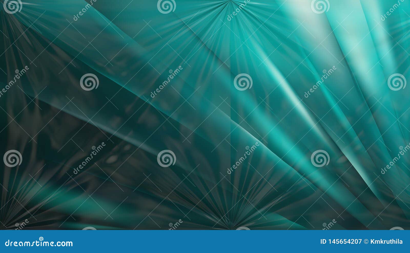 Shiny Black and Turquoise Abstract Beautiful Elegant Illustration ...