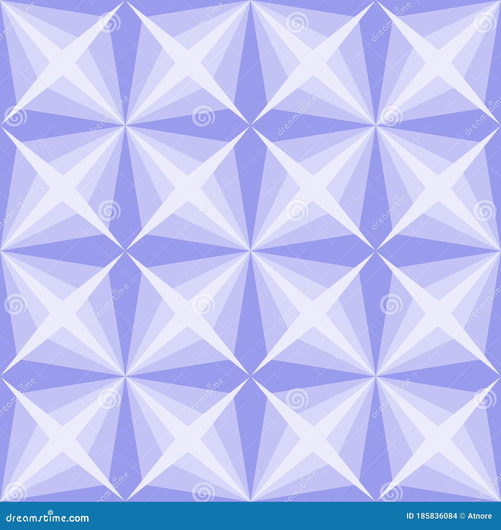 Shiny Blue Diamonds Seamless Pattern Stock Vector - Illustration of ...