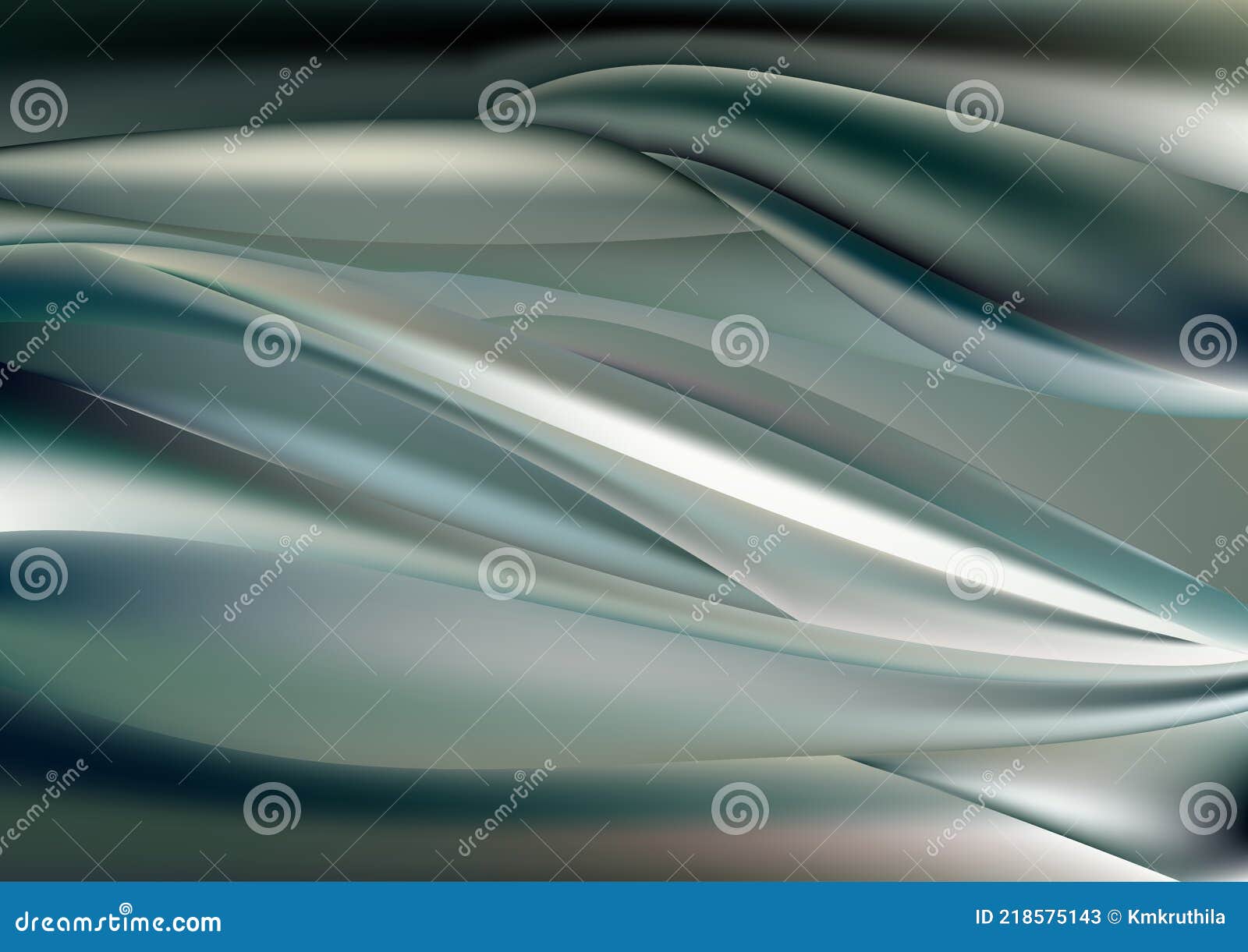 Shiny Blue and Grey Wave Background Vector Art Stock Vector ...