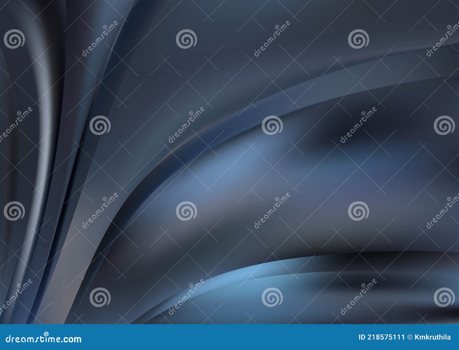 Shiny Blue and Grey Wave Background Vector Illustration Stock Vector ...