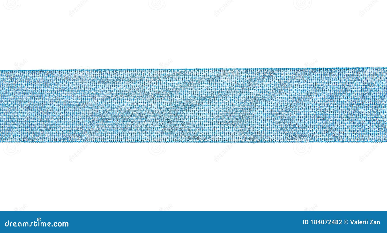 Shiny Blue Ribbon Isolated on White Background Stock Photo - Image of ...