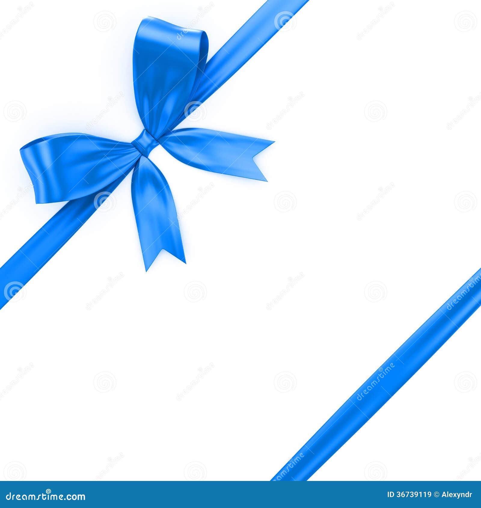 Shiny blue ribbon stock image. Image of satin, ornament - 36739119