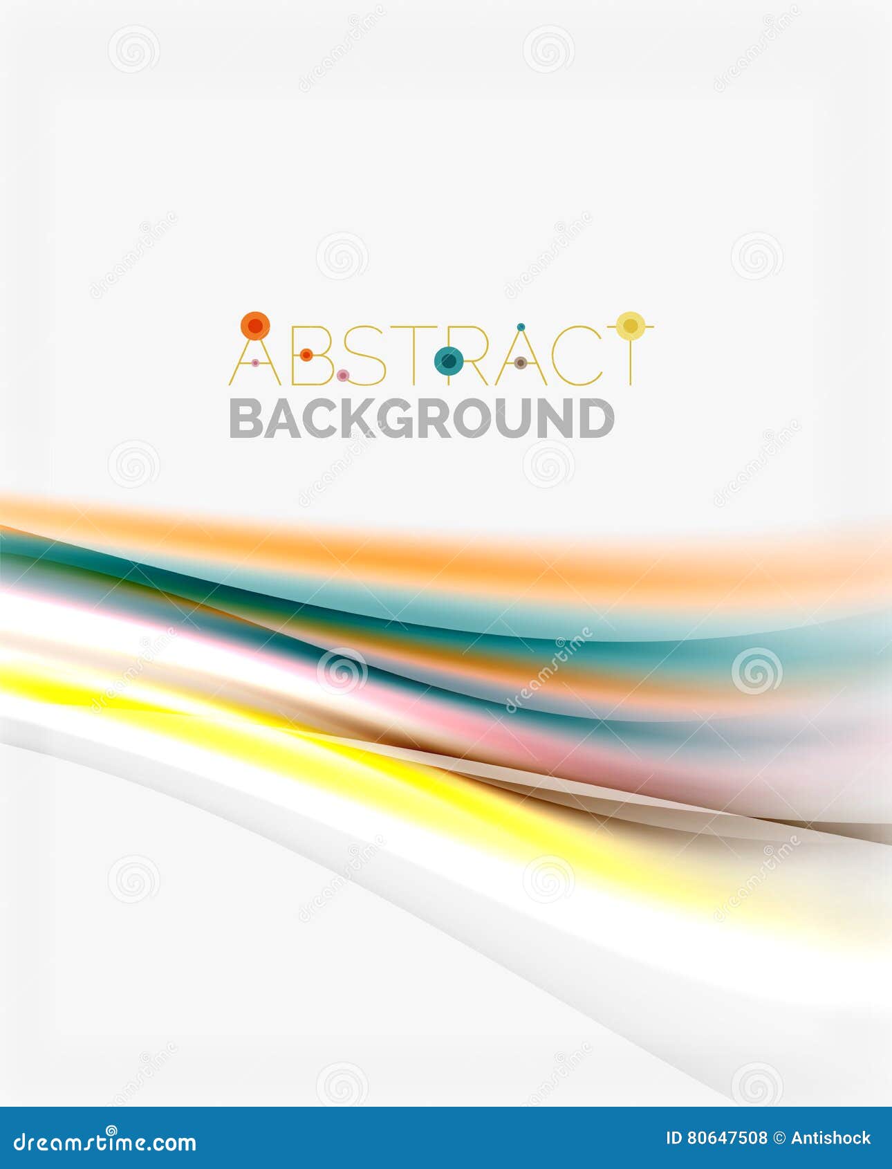 Shiny blurred line waves stock vector. Illustration of abstract - 80647508