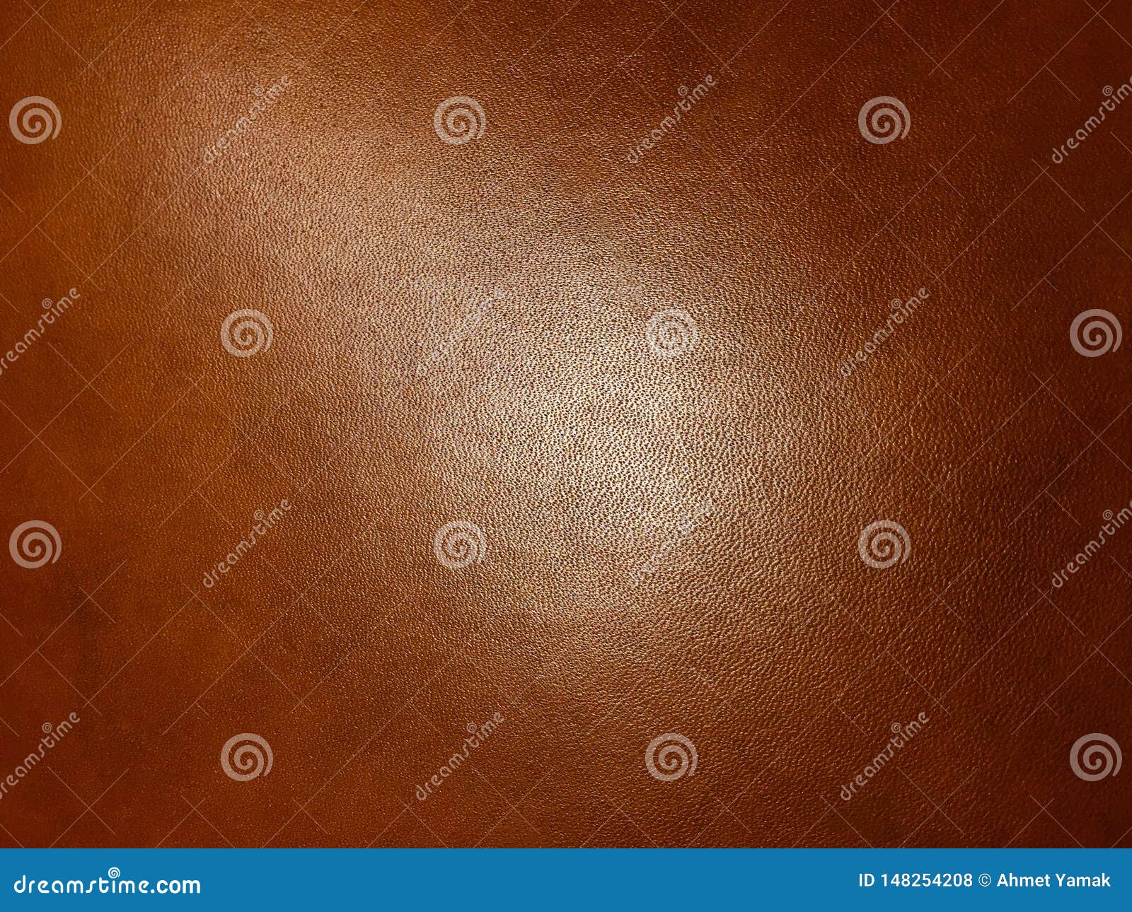 Shiny Brown Leather Texture, Background Stock Photo - Image of leather ...