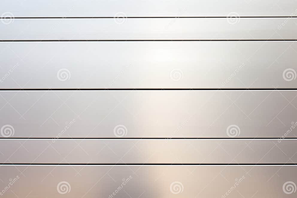 Shiny Brushed Stainless Steel with No Reflections Stock Image - Image ...