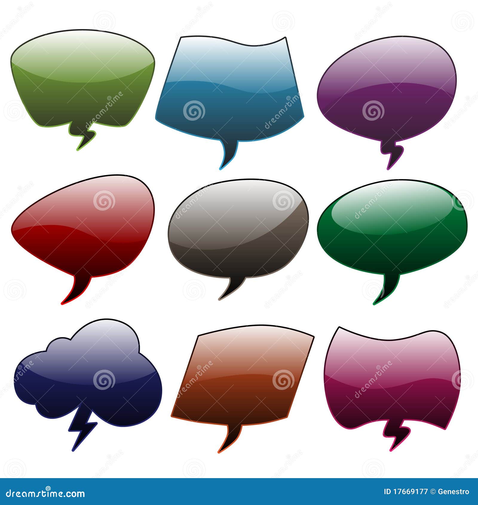 Shiny bubbles stock vector. Illustration of isolated - 17669177