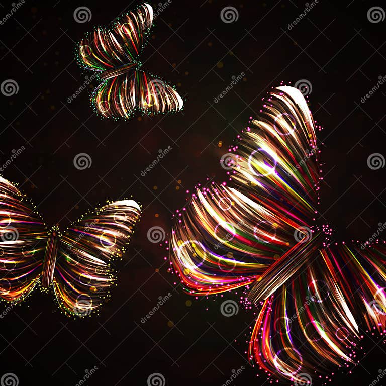 Shiny butterfly stock vector. Illustration of butterfly - 25126113