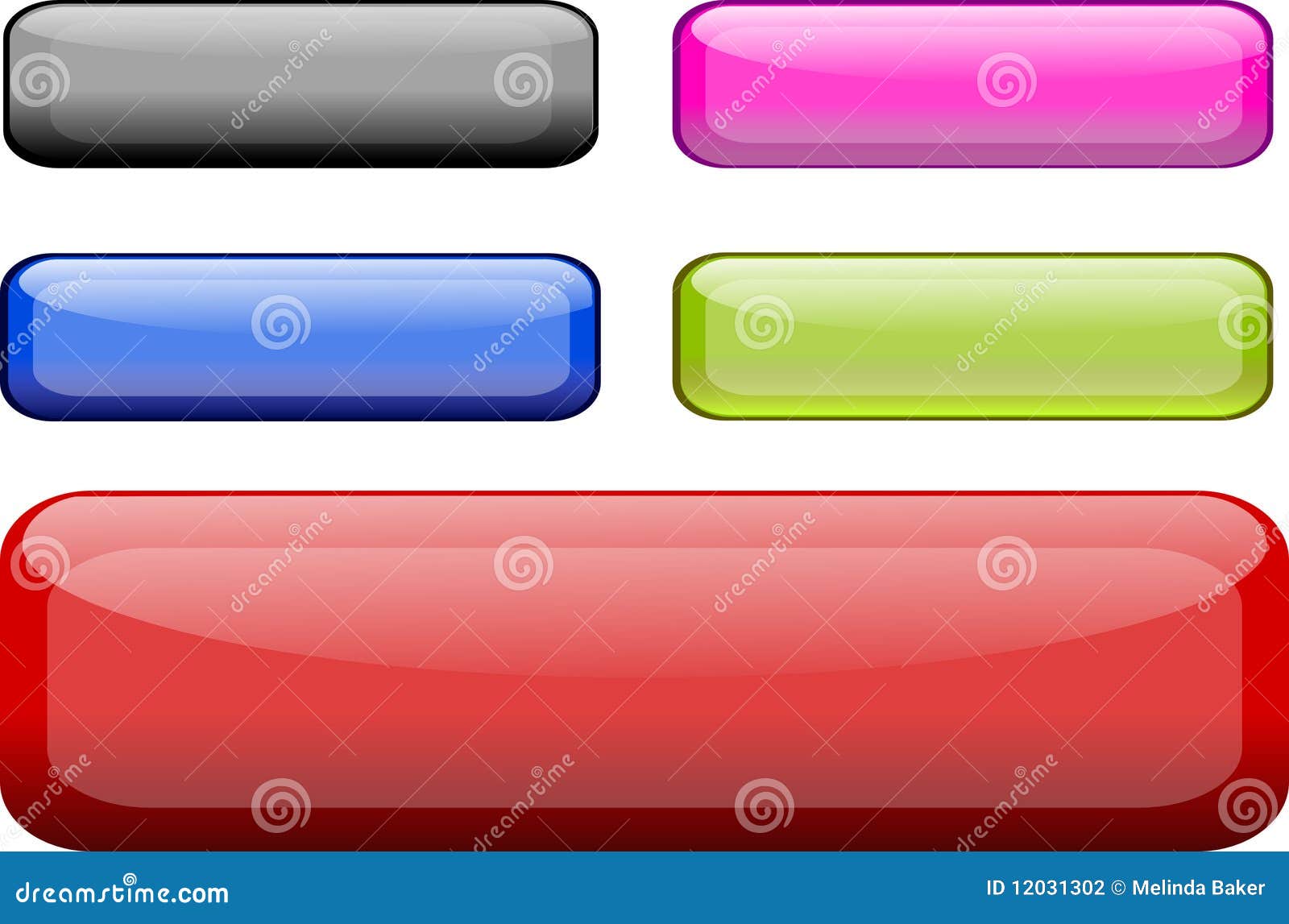 Shiny Buttons stock illustration. Illustration of reflective - 12031302