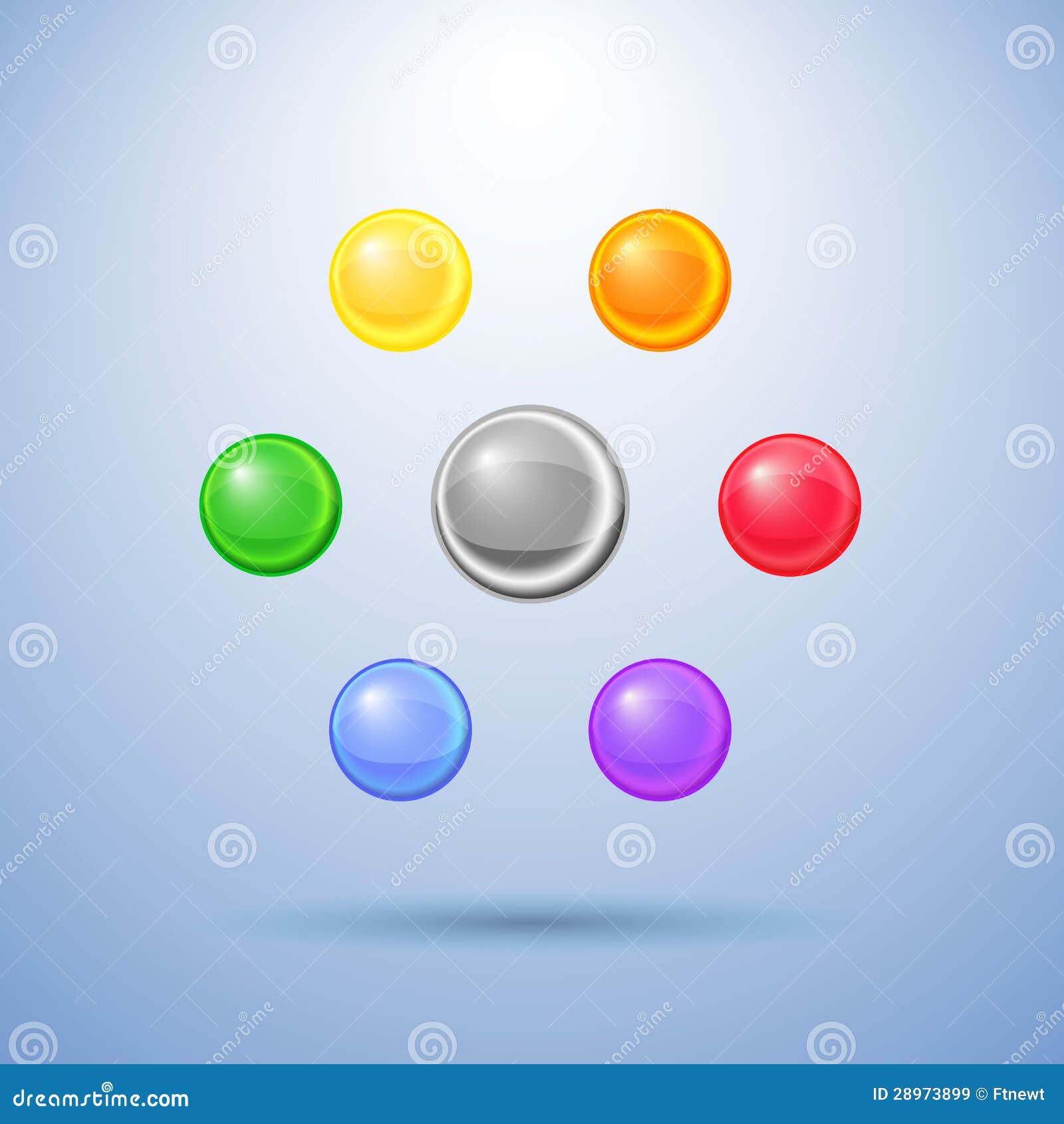 Shiny buttons with shadow stock vector. Illustration of aqua - 28973899