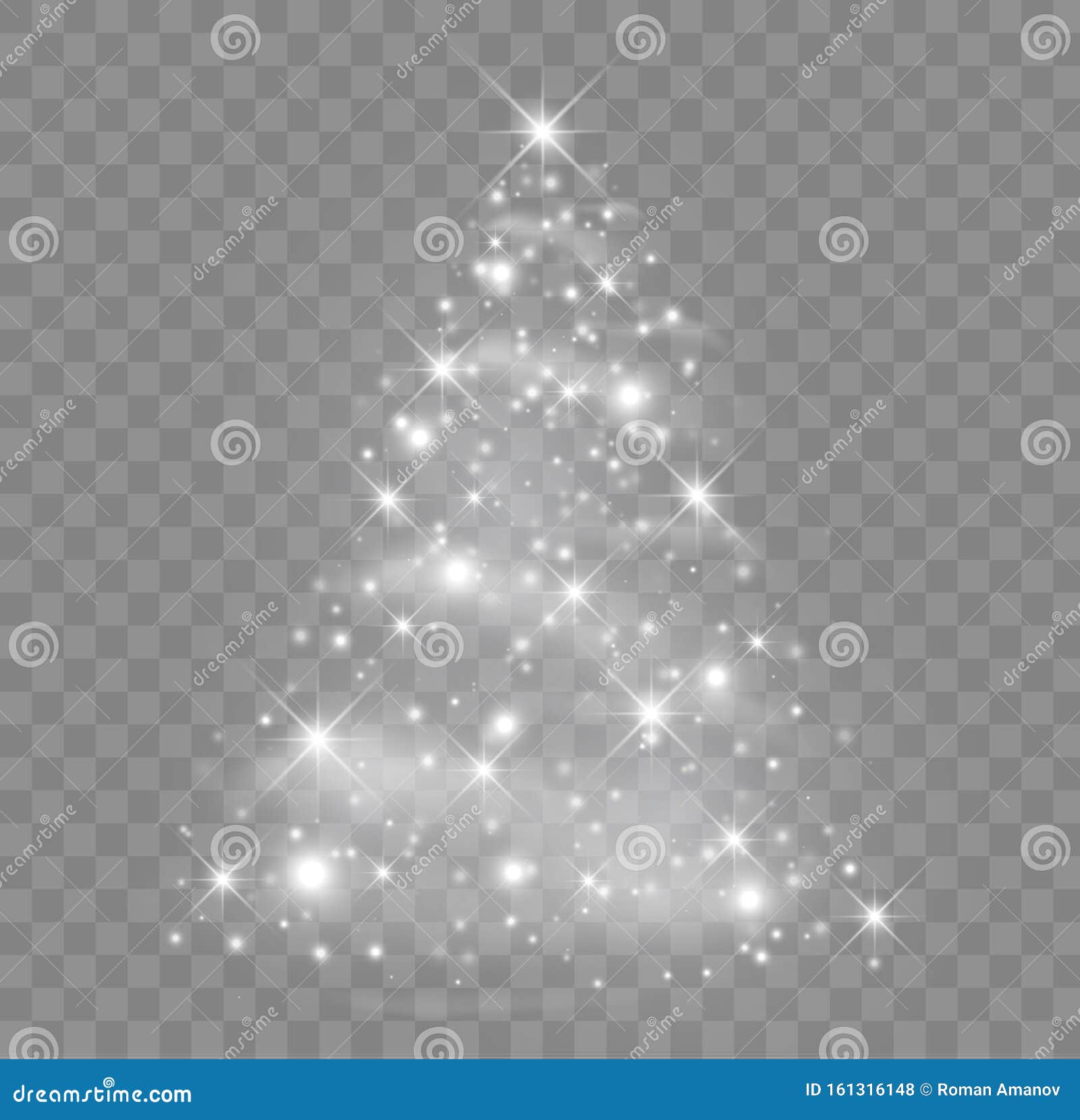 Shiny Christmas Lights Frame Overlay With Illuminated Small Golden ...