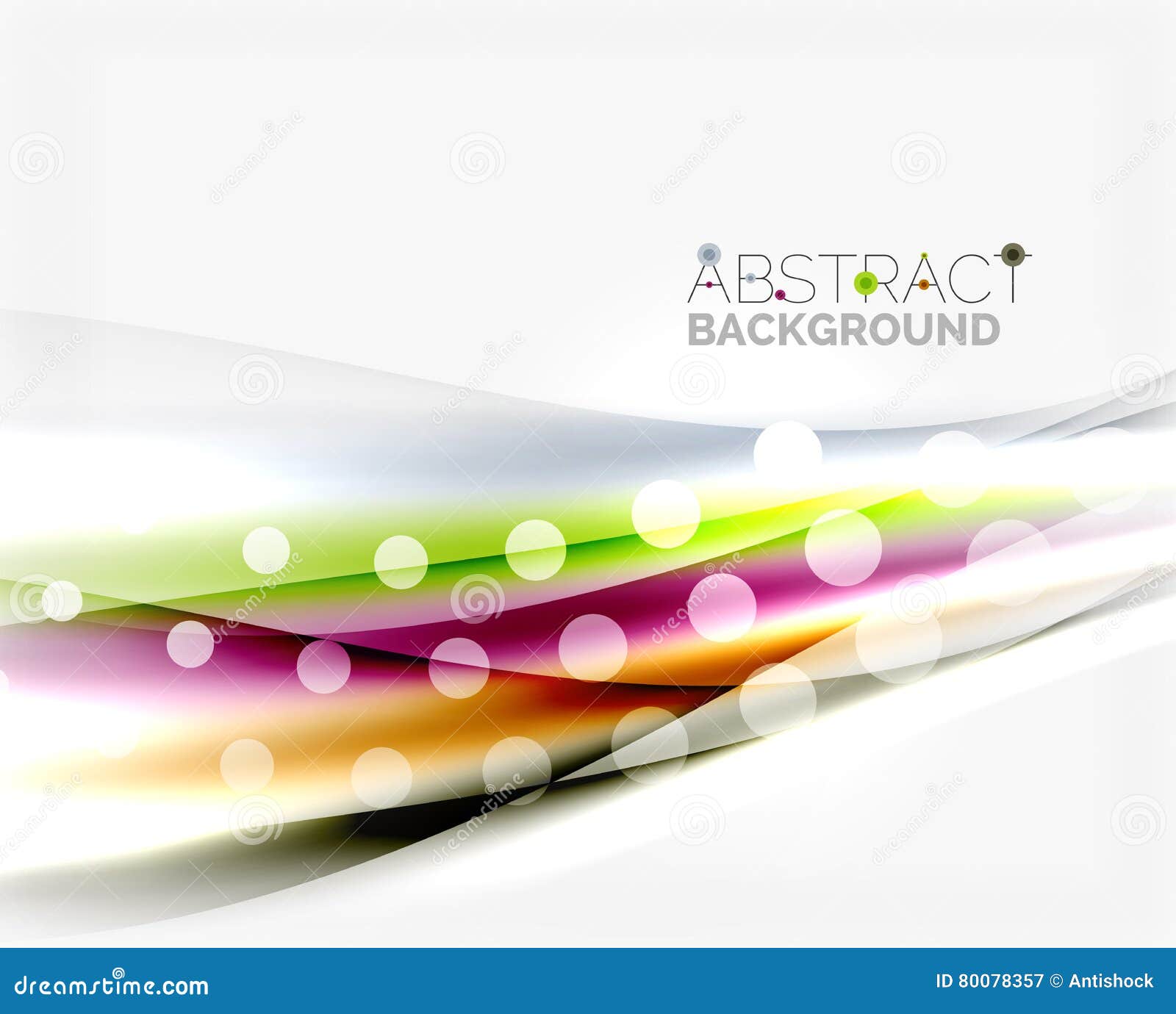 Shiny Color Lines on White Background - Motion Stock Vector ...
