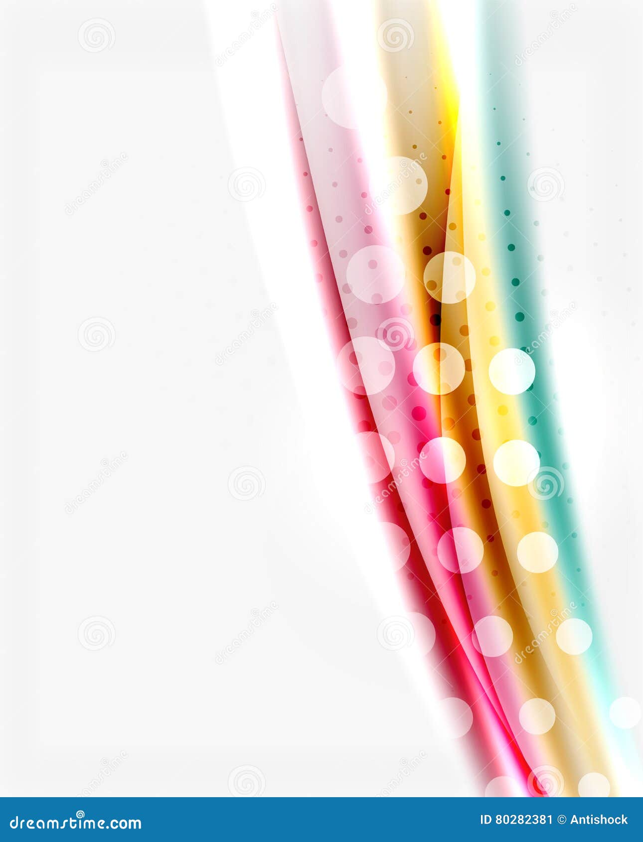 Shiny Color Lines on White Background - Motion Stock Vector ...