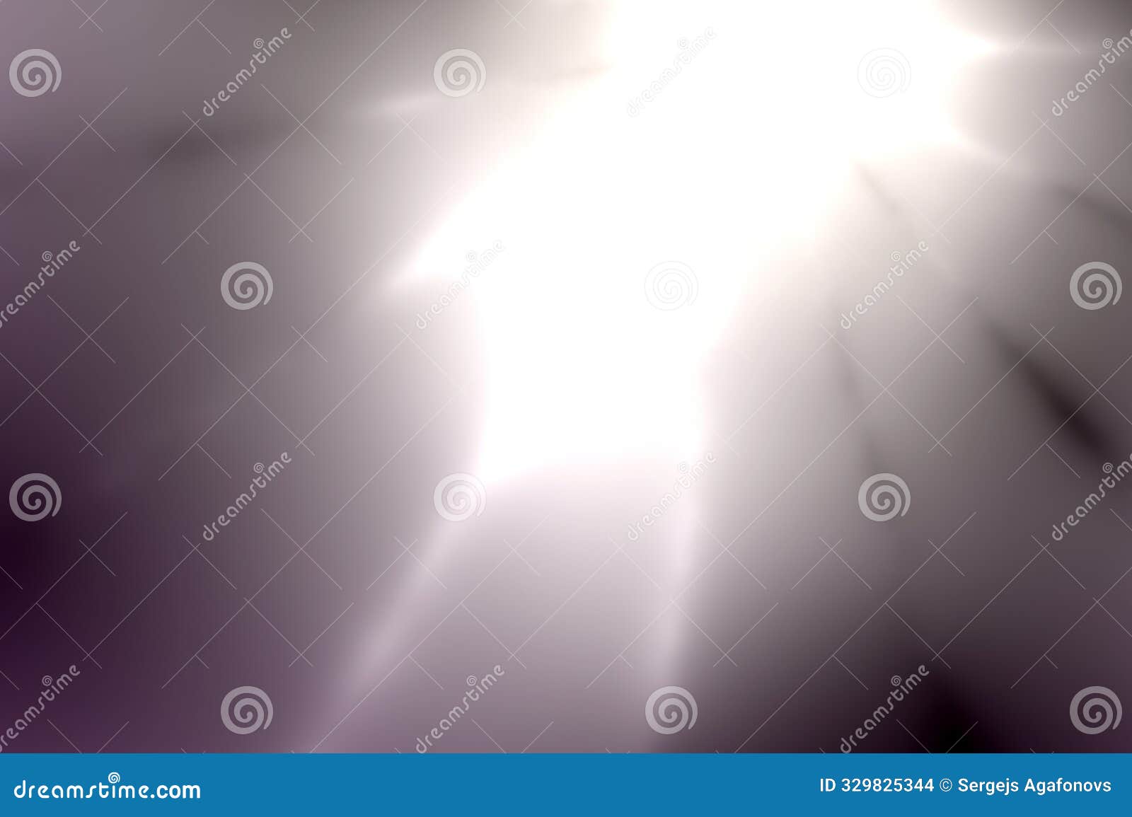 Bright Light with the Rays. Alien Sun Flash N 7. Stock Illustration ...