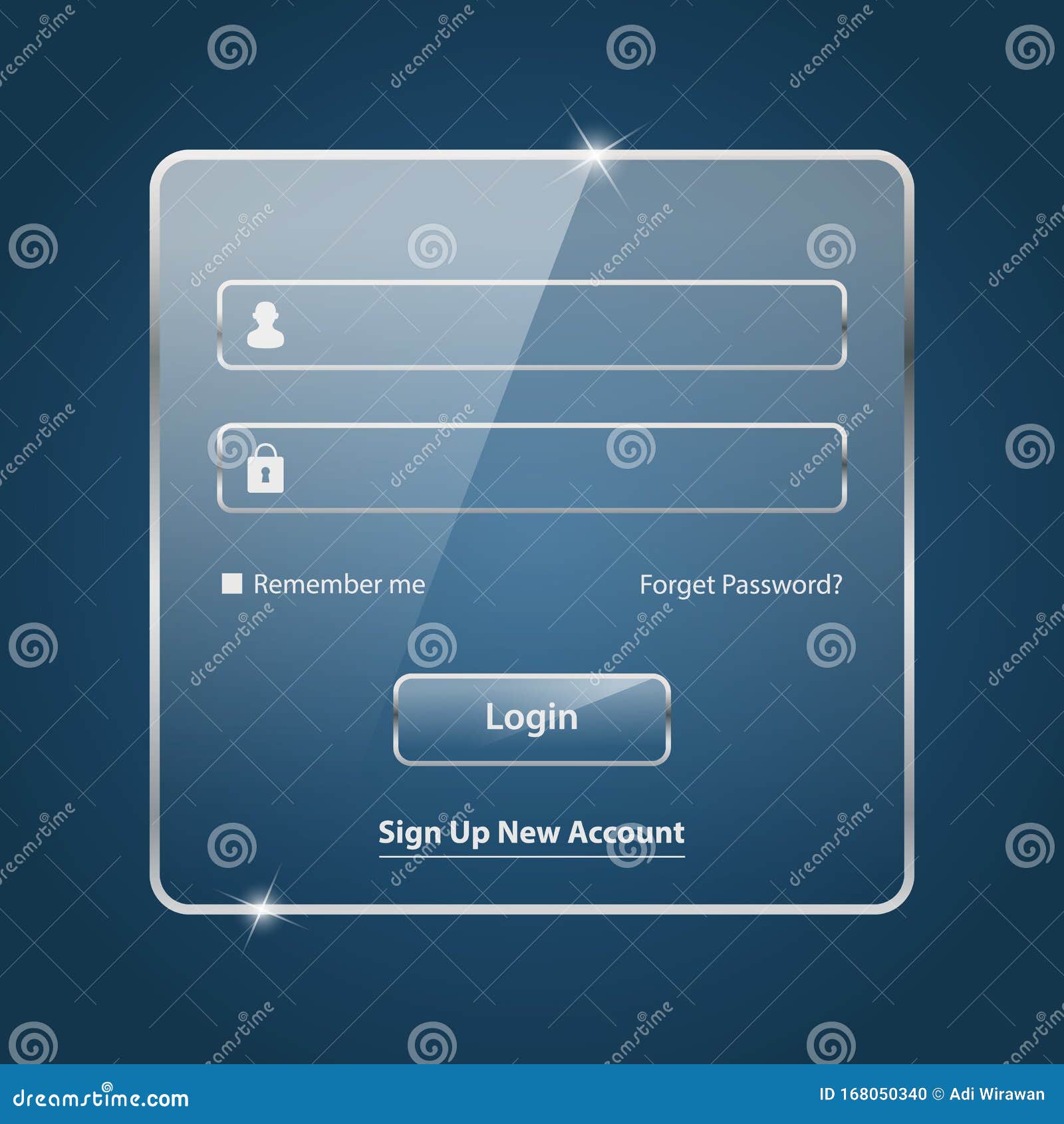 Shiny Colorful Login Form Ui Template 向量例证 - 插画 包括有 界面, 商业: 168050340