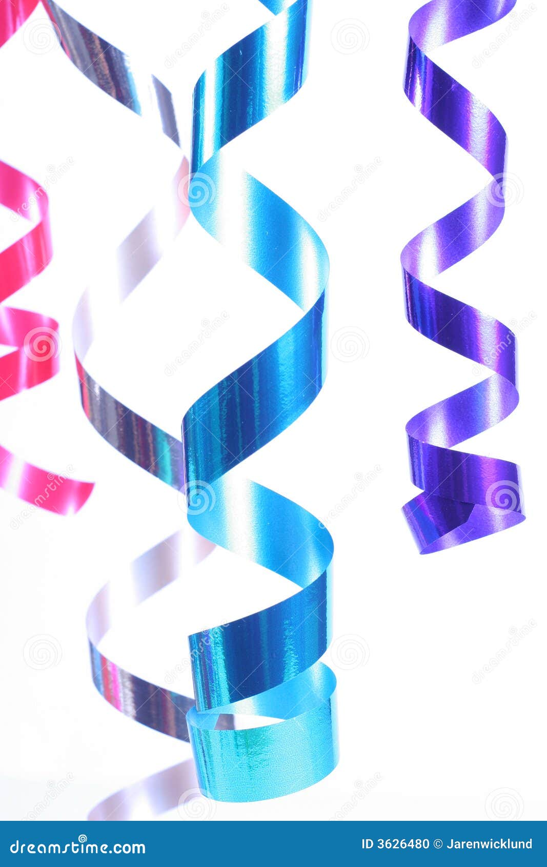 Shiny Colorful Satin Ribbons Stock Photo - Image of celebration ...