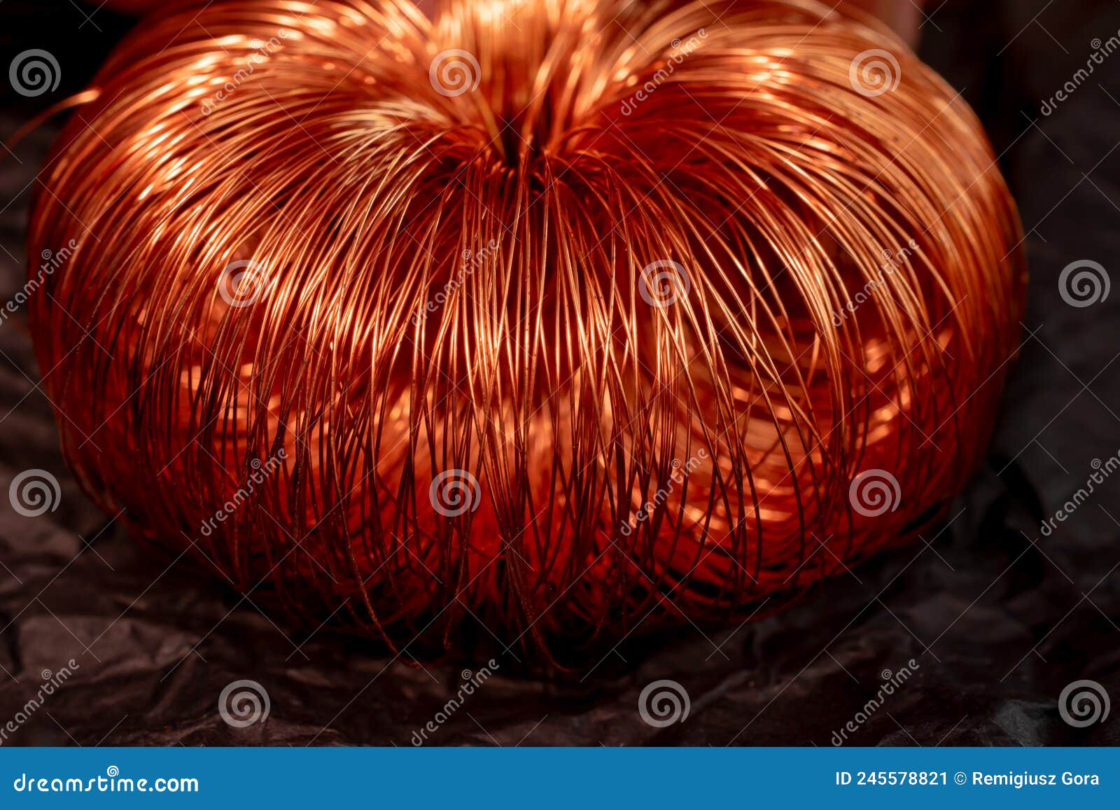 Shiny Copper Wires, Close-up, Background Stock Image - Image of shiny ...