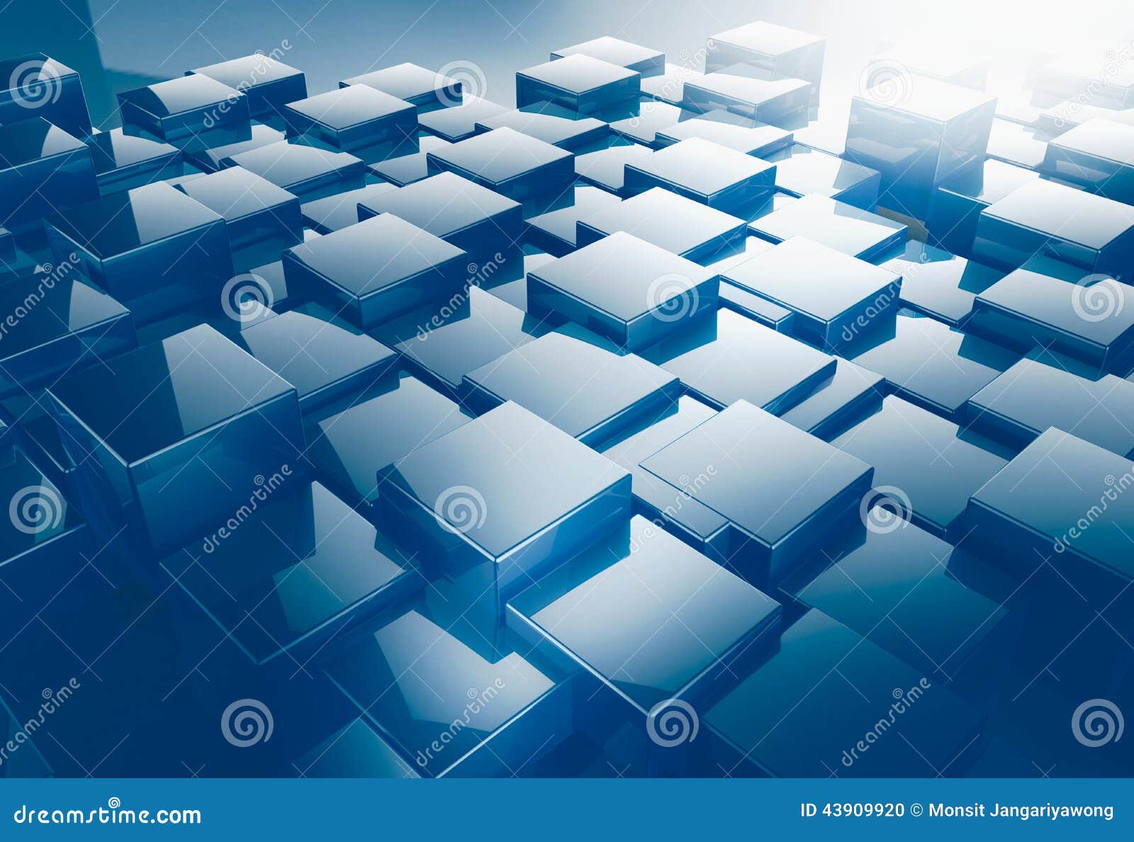Shiny Cube Pattern Abstract Background Stock Illustration ...