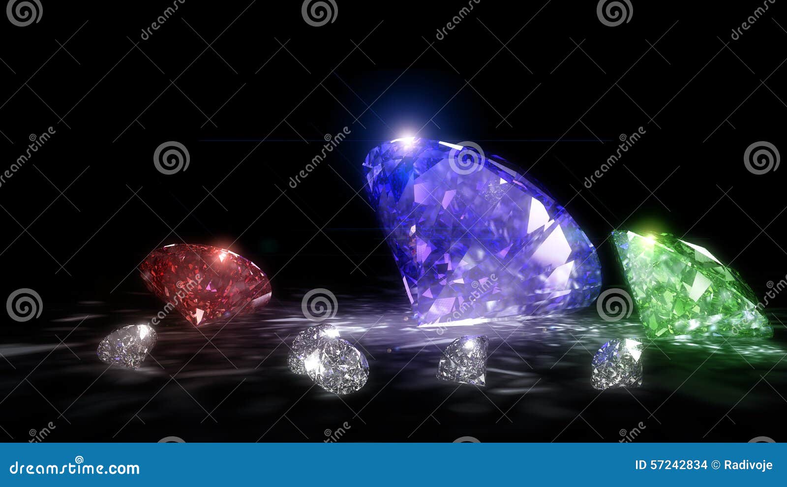 Shiny Diamonds stock illustration. Illustration of dimensional - 57242834