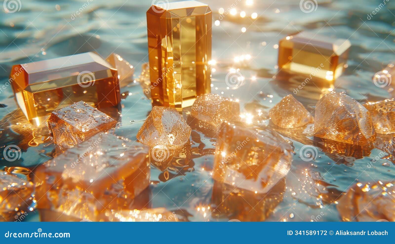 Shiny Diamonds on the Table. Luxury Jewelry Stock Photo - Image of ...