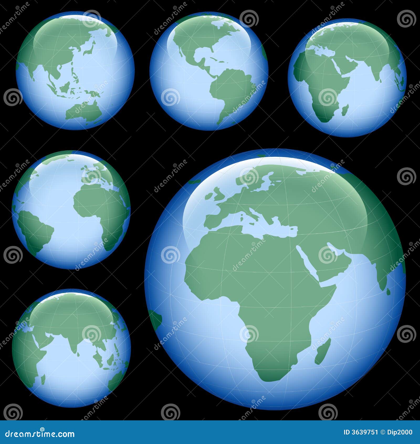 Shiny earth map stock vector. Illustration of bright, gradient - 3639751