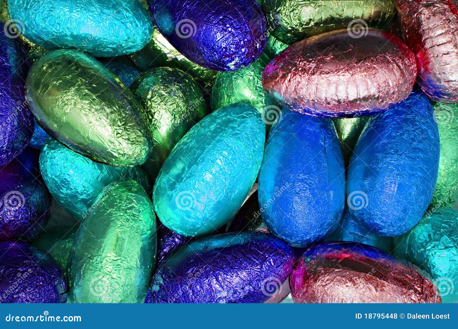 Shiny easter eggs stock photo. Image of festive, texture - 18795448