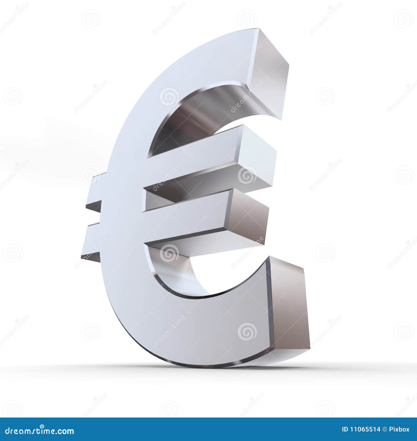 Shiny Euro Symbol stock illustration. Illustration of character - 11065514