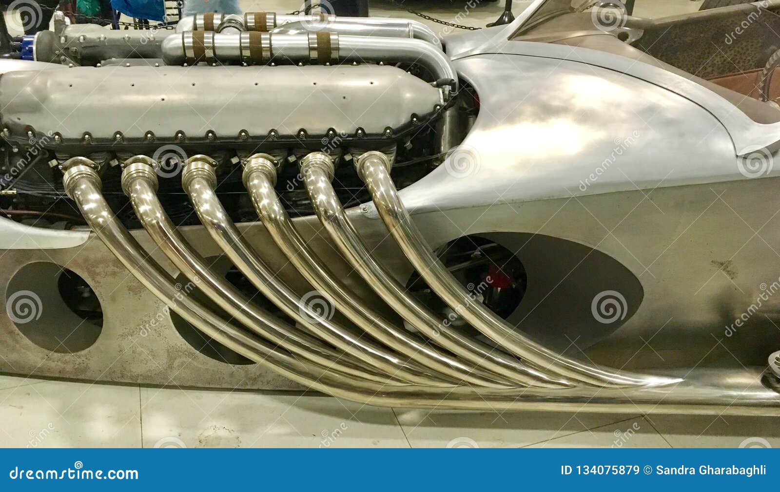 Shiny Exhaust Pipes editorial stock image. Image of exhaust - 134075879