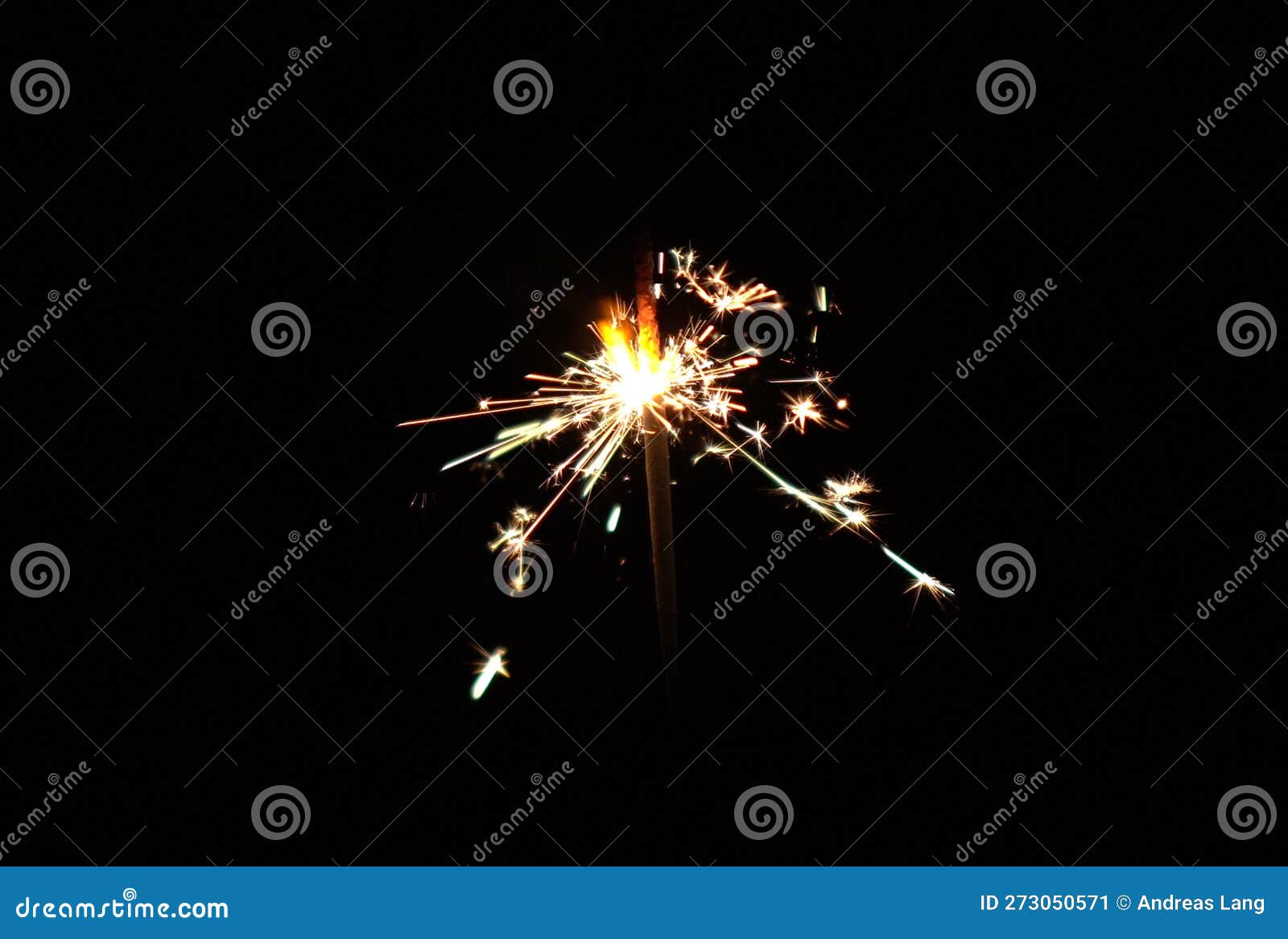 Shiny Firework Particles Spark Flare Pyrotechnics at Night Stock Image ...