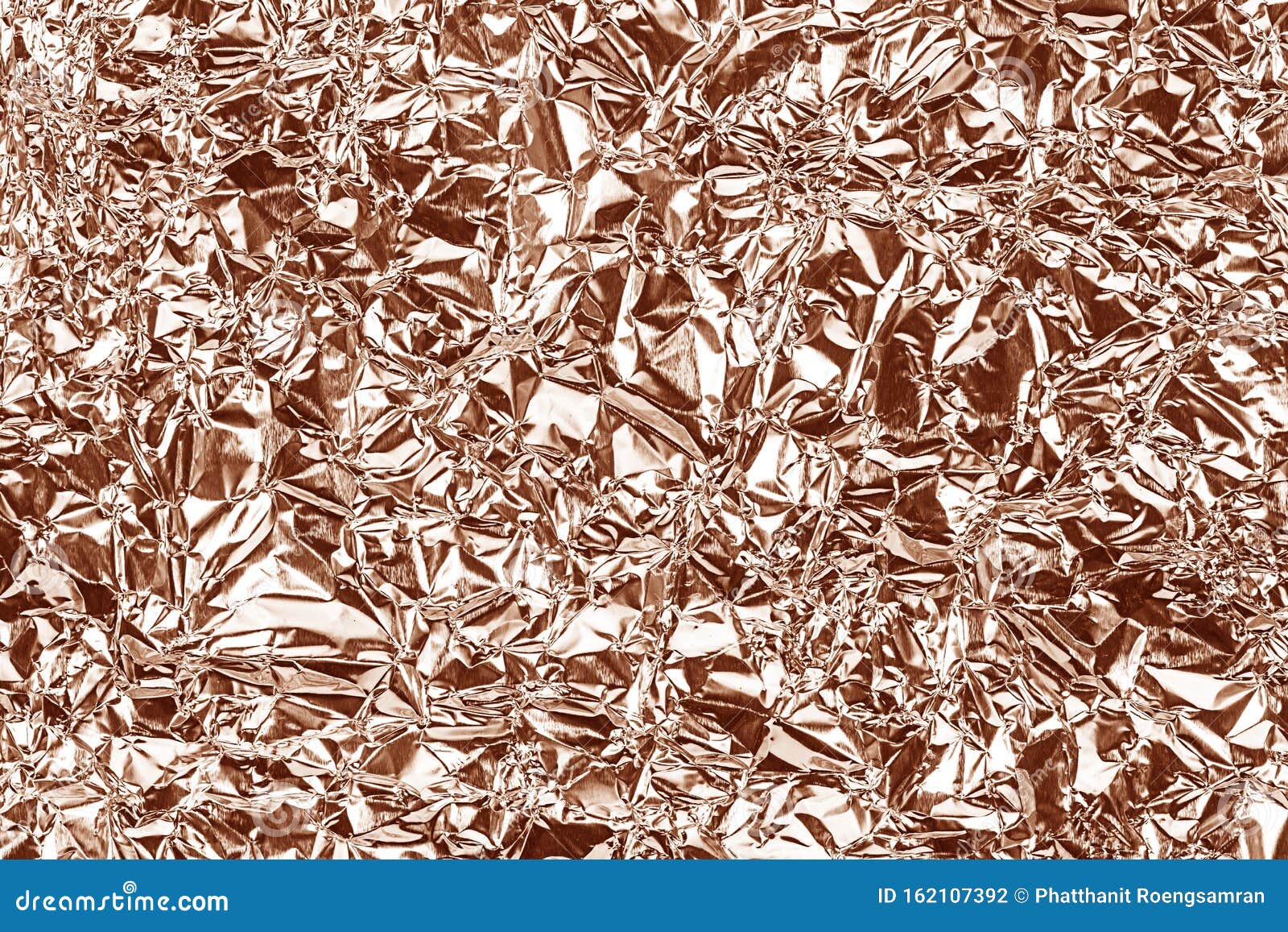 Shiny Foil Texture for Background. Rose Gold Color Stock Photo - Image ...