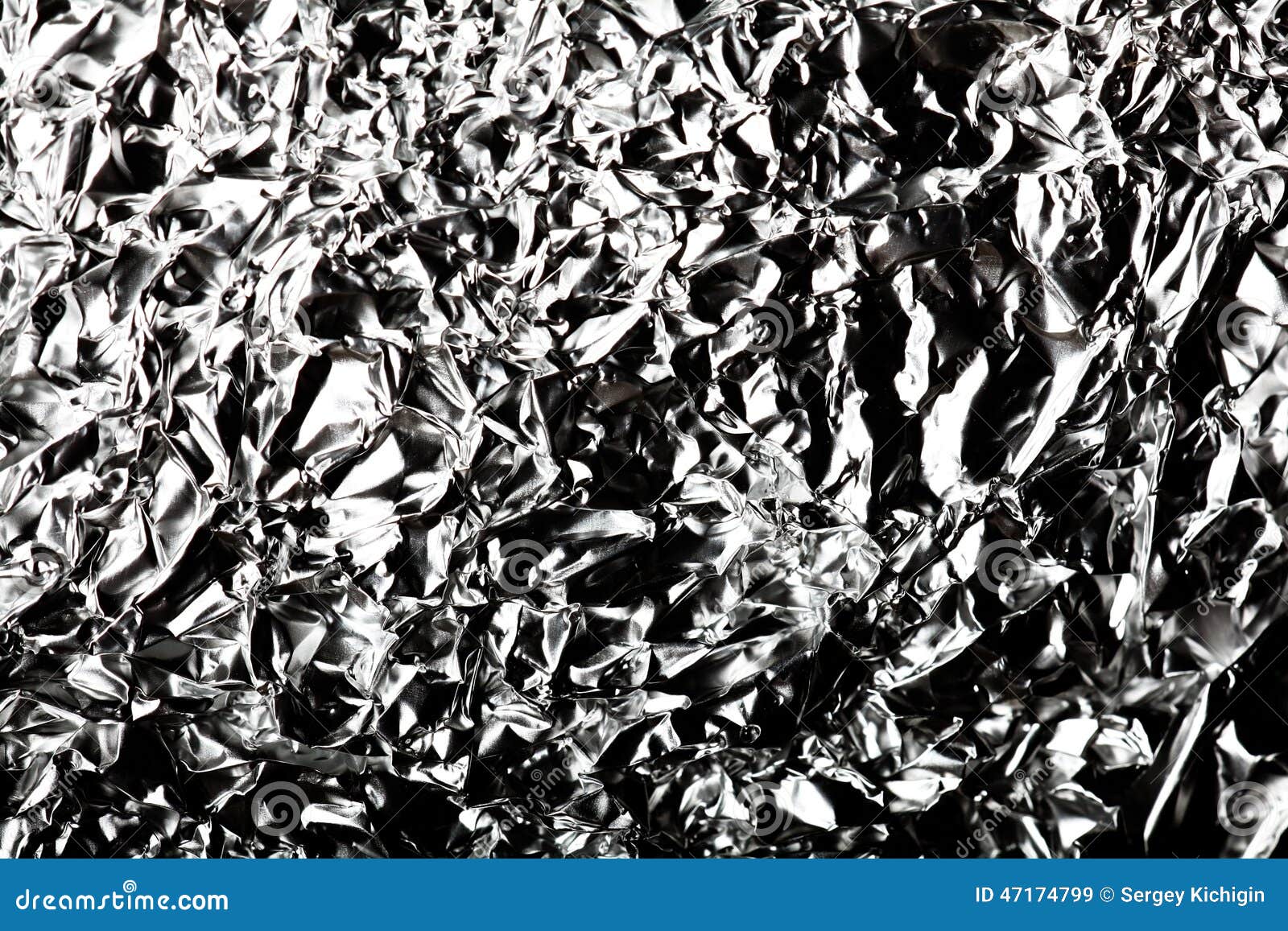 Shiny foil texture stock image. Image of empty, aluminum - 47174799