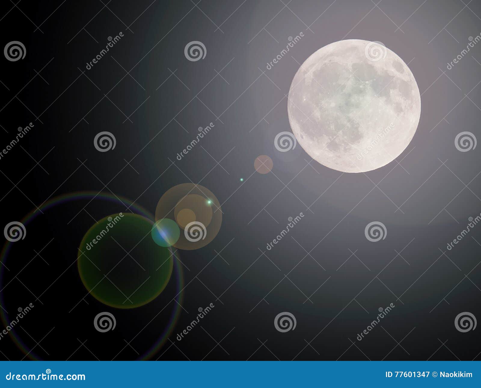 Shiny full moon background stock image. Image of beautiful - 77601347