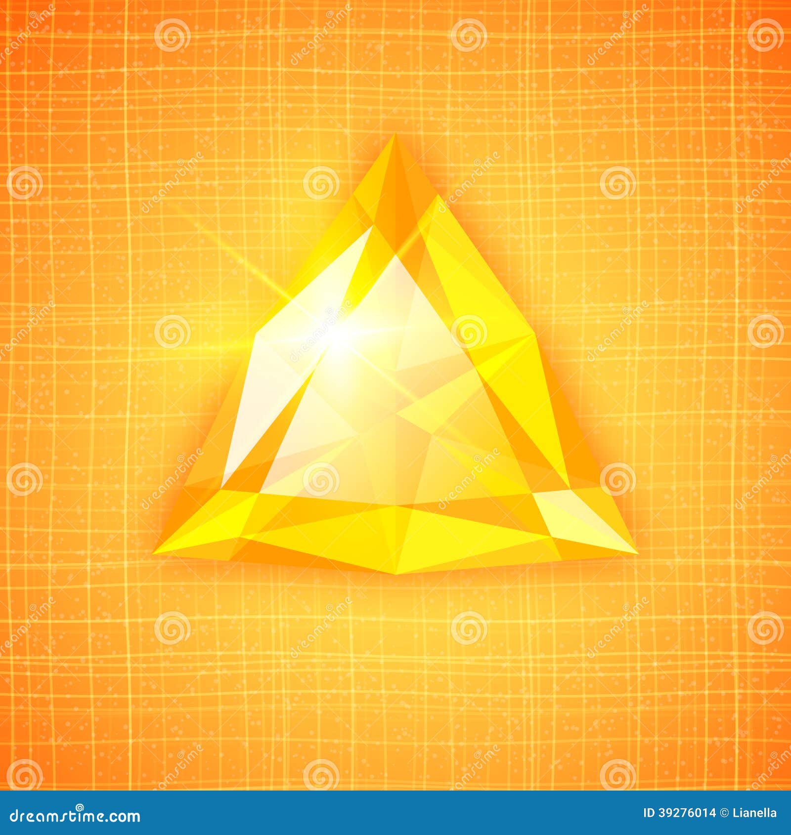 Shiny Gemstone on Textured Background Stock Vector - Illustration of ...