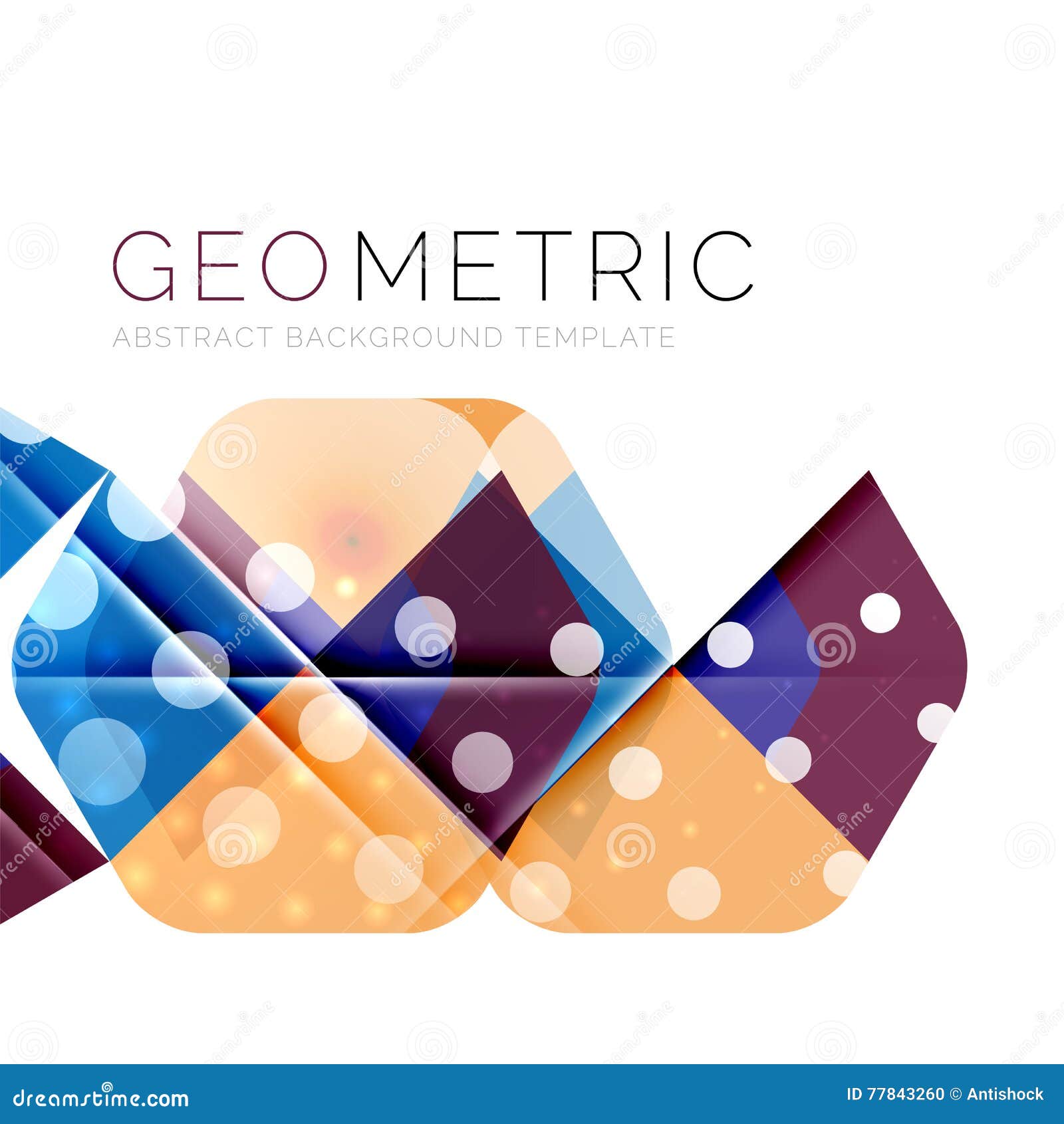 Shiny Geometric Abstract Background Stock Vector - Illustration of ...