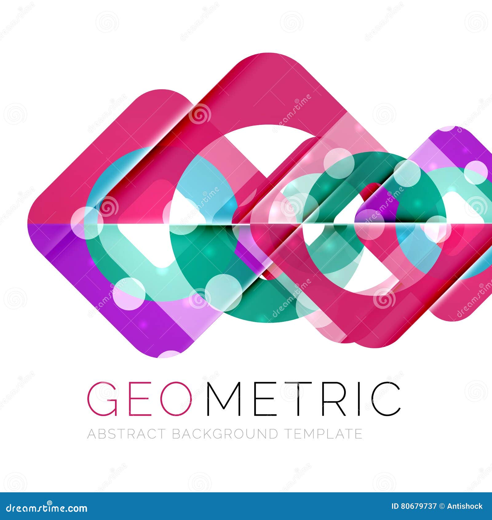 Shiny Geometric Abstract Background Stock Vector - Illustration of ...