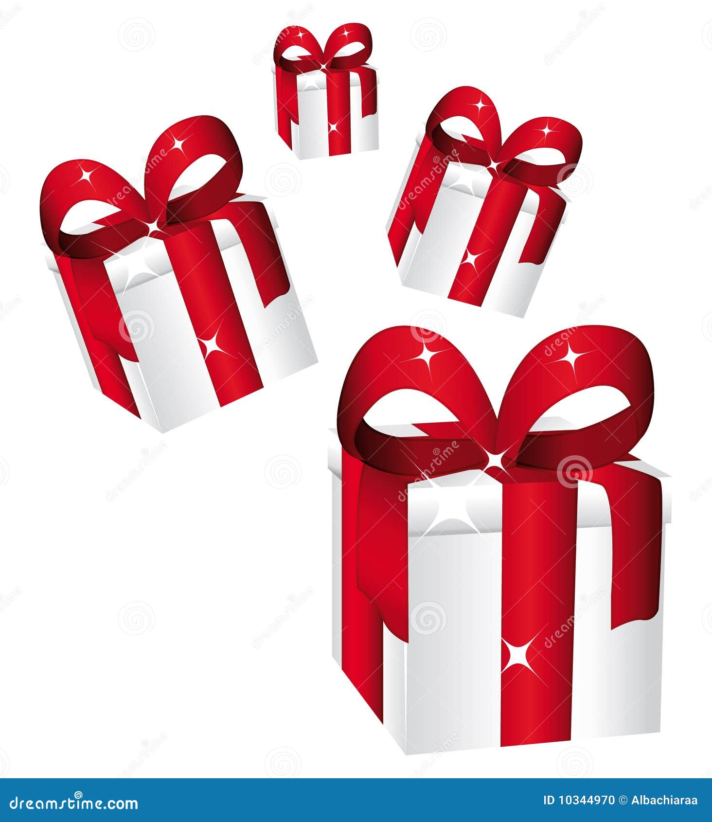 Shiny gifts stock vector. Illustration of decorative - 10344970