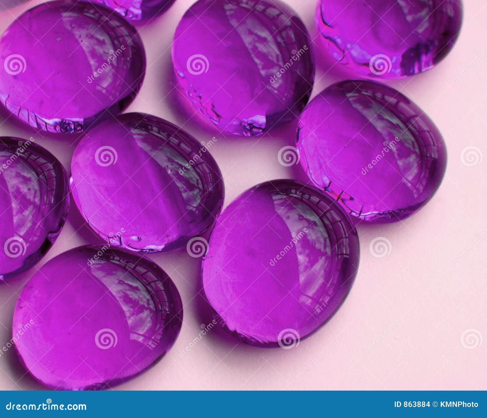 Shiny glass stones stock photo. Image of violet, light - 863884