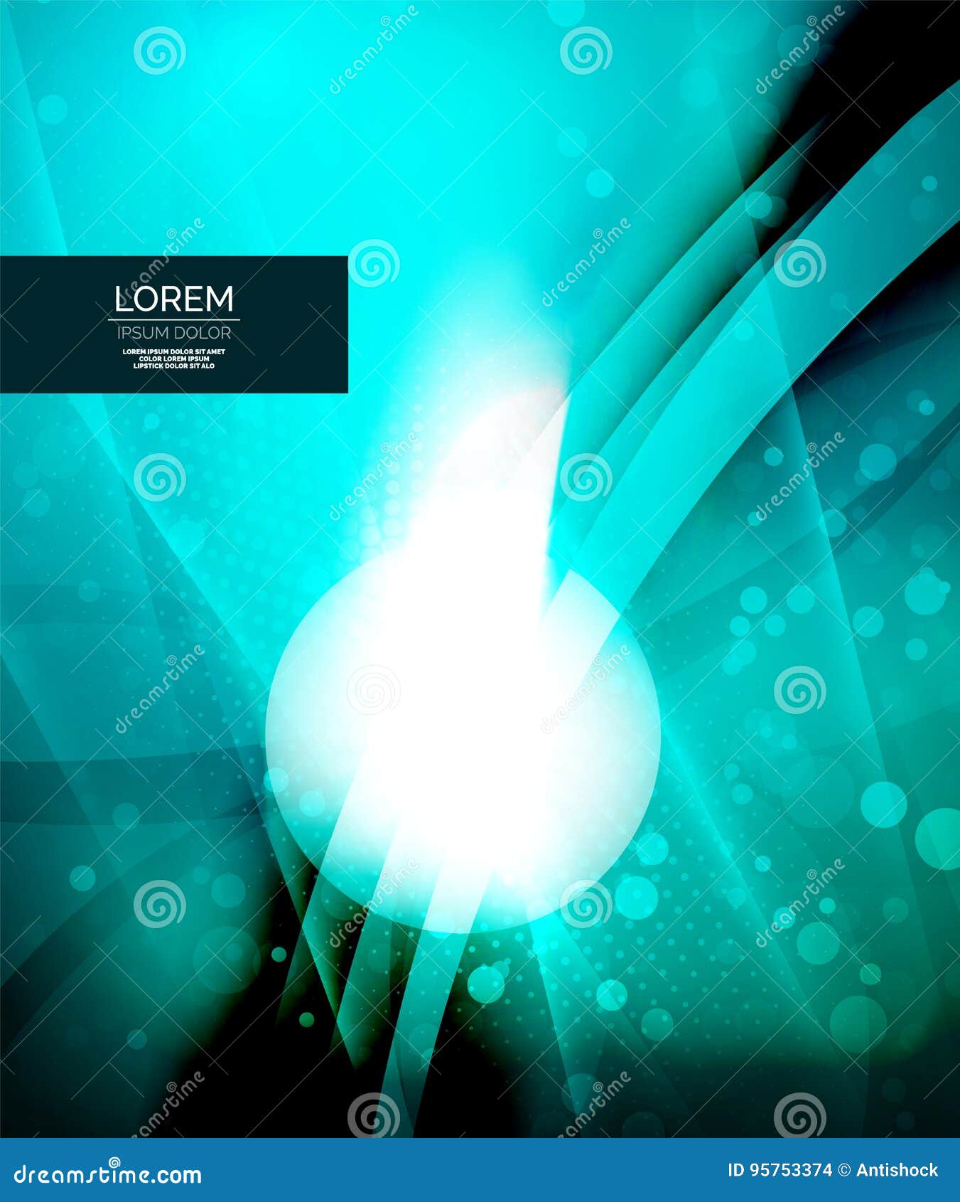 Shiny Glittering Abstract Background Stock Vector - Illustration of ...