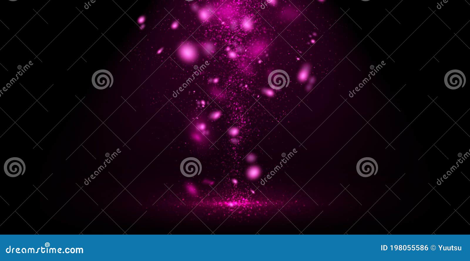Vector Purple Particles on Dark. Stock Vector - Illustration of ...