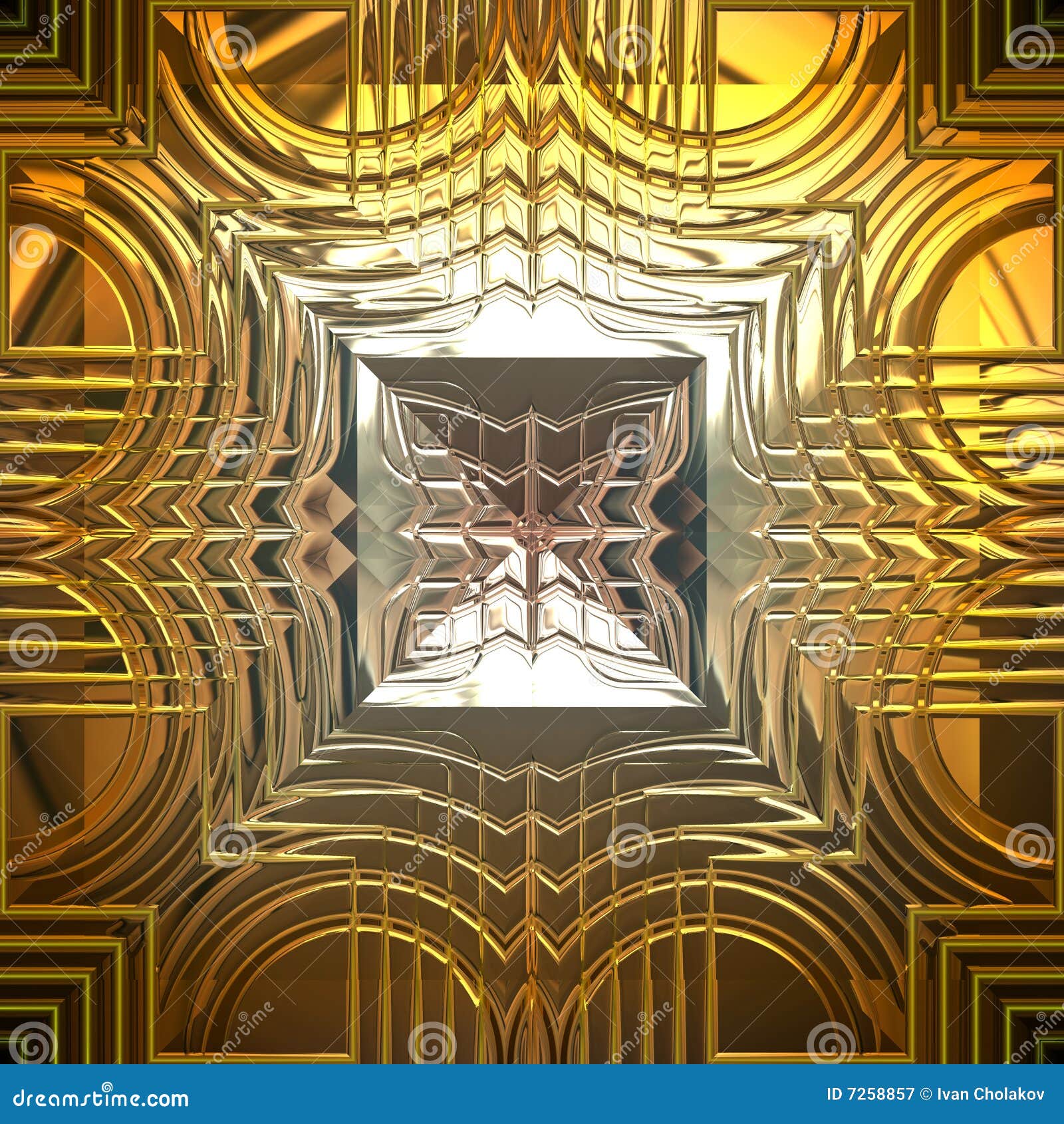 Shiny gold stock illustration. Illustration of detail - 7258857