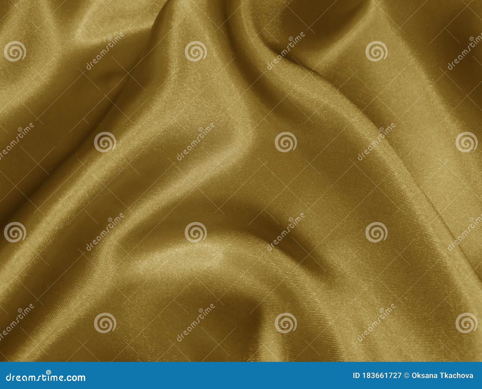 Shiny Gold Crumpled Fabric Background Stock Image - Image of light ...