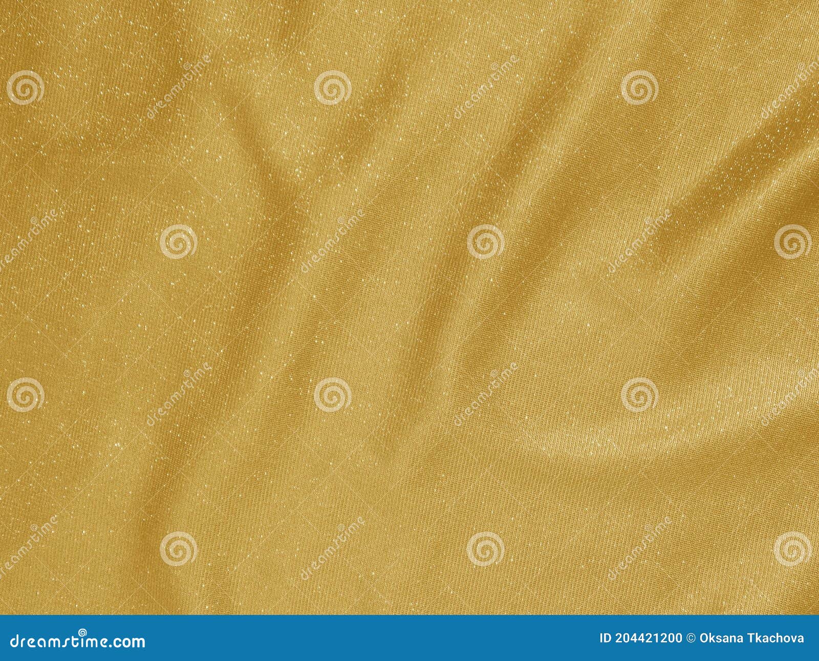 Shiny Gold Crumpled Fabric. Elegant Cloth Texture Background Stock ...