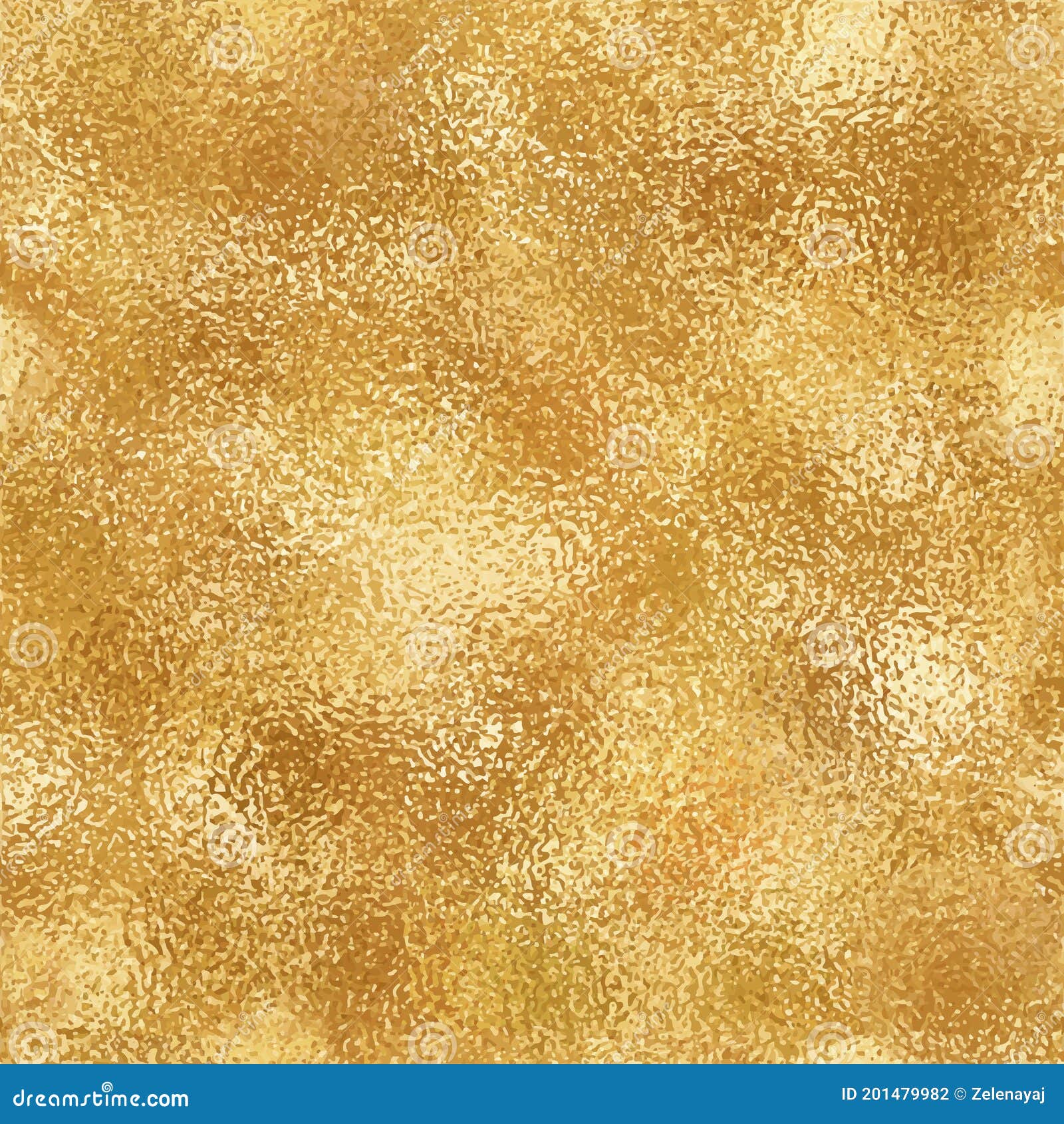Shiny Gold Foil Seamless Pattern. Bright Metallic Background Texture ...