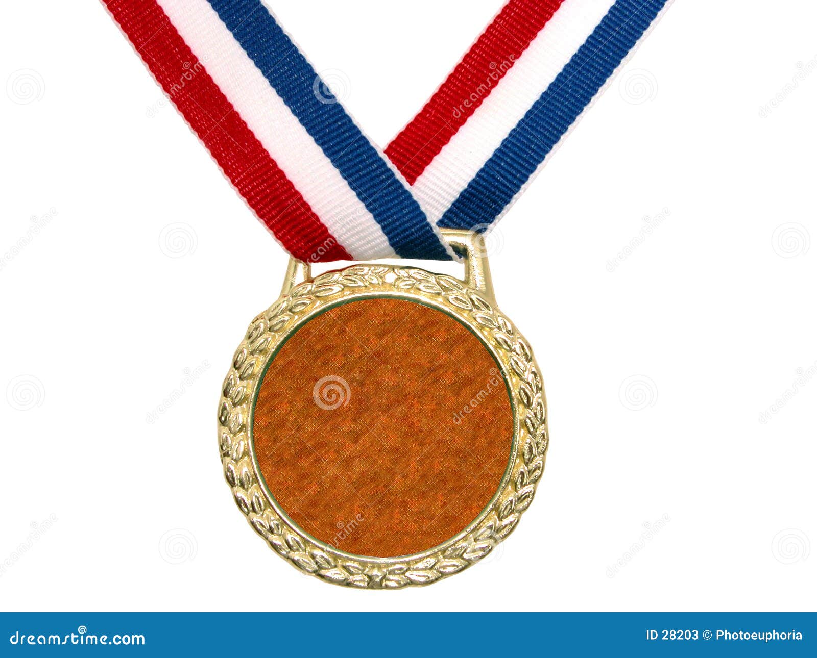 Shiny Gold Medal (2 of 2) stock image. Image of medallion - 28203