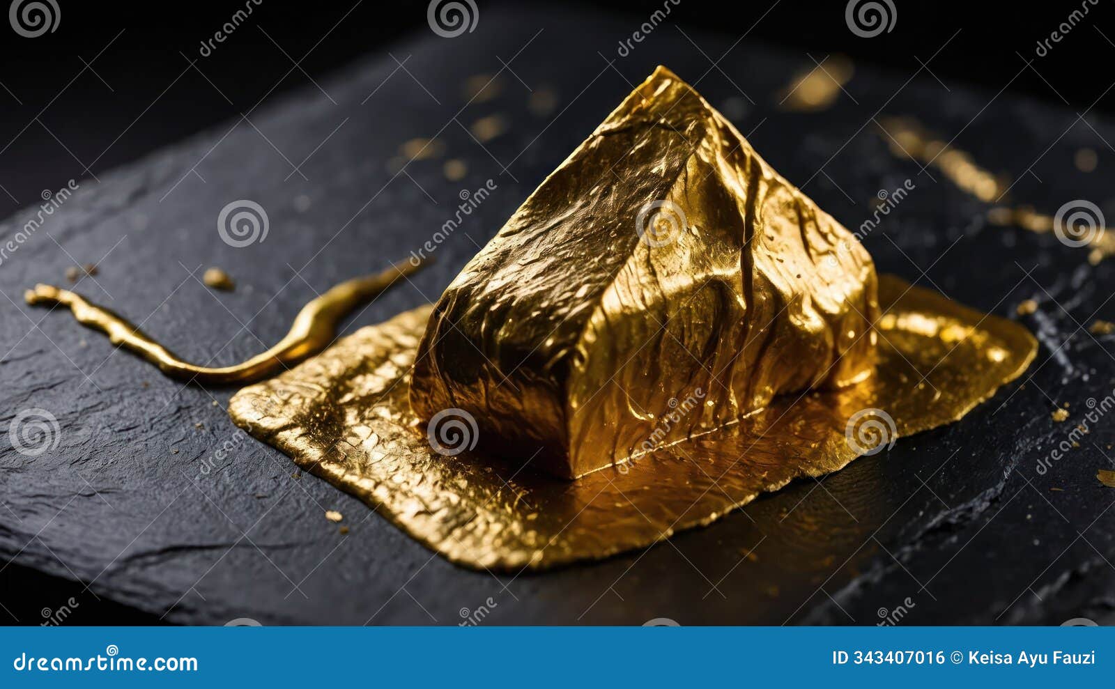 Gold Pyramid Golden Stairs Stacked Ingot Royalty-Free Stock Photo ...