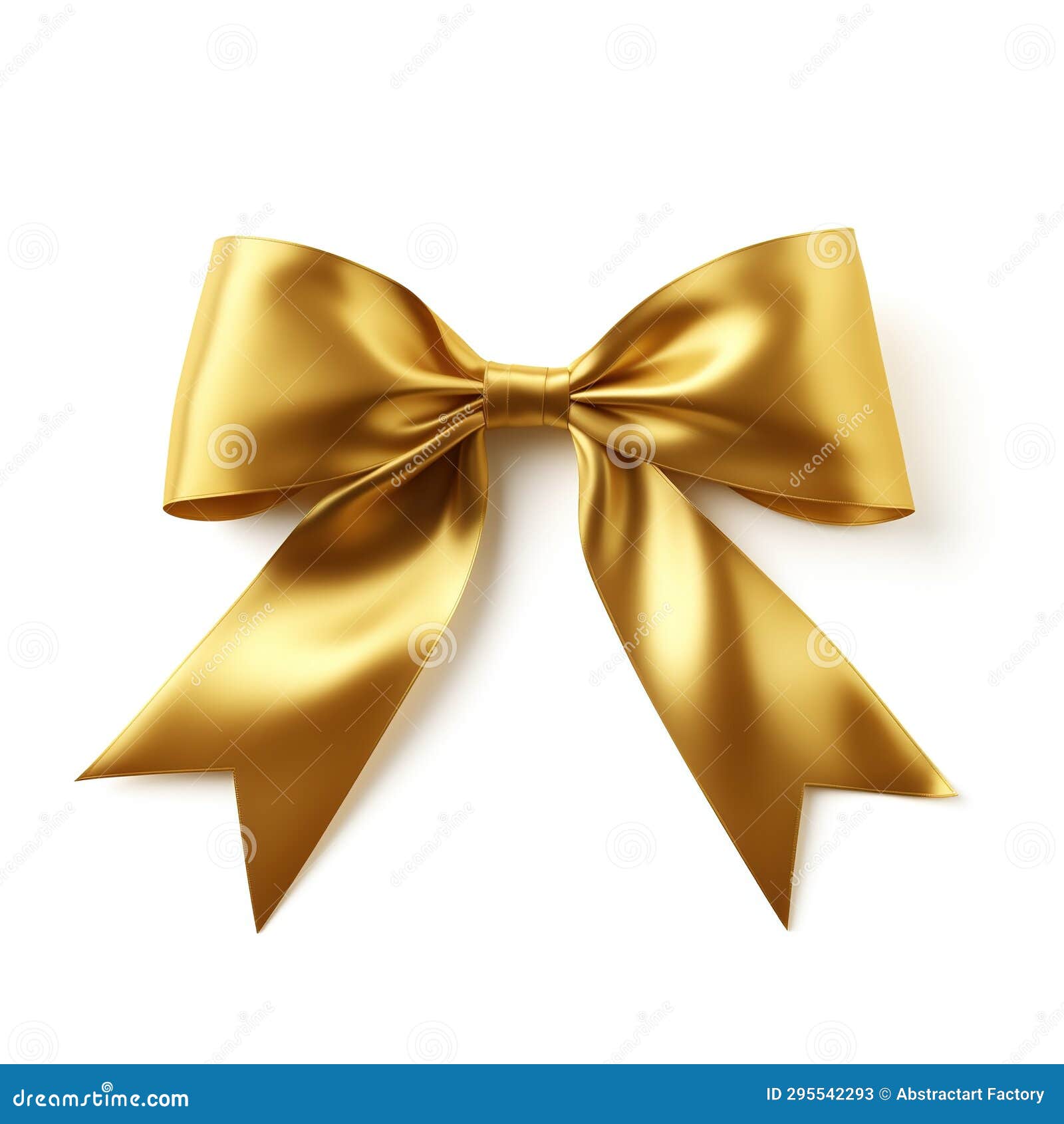 Shiny Gold Ribbon on a Transparent Background Stock Illustration ...